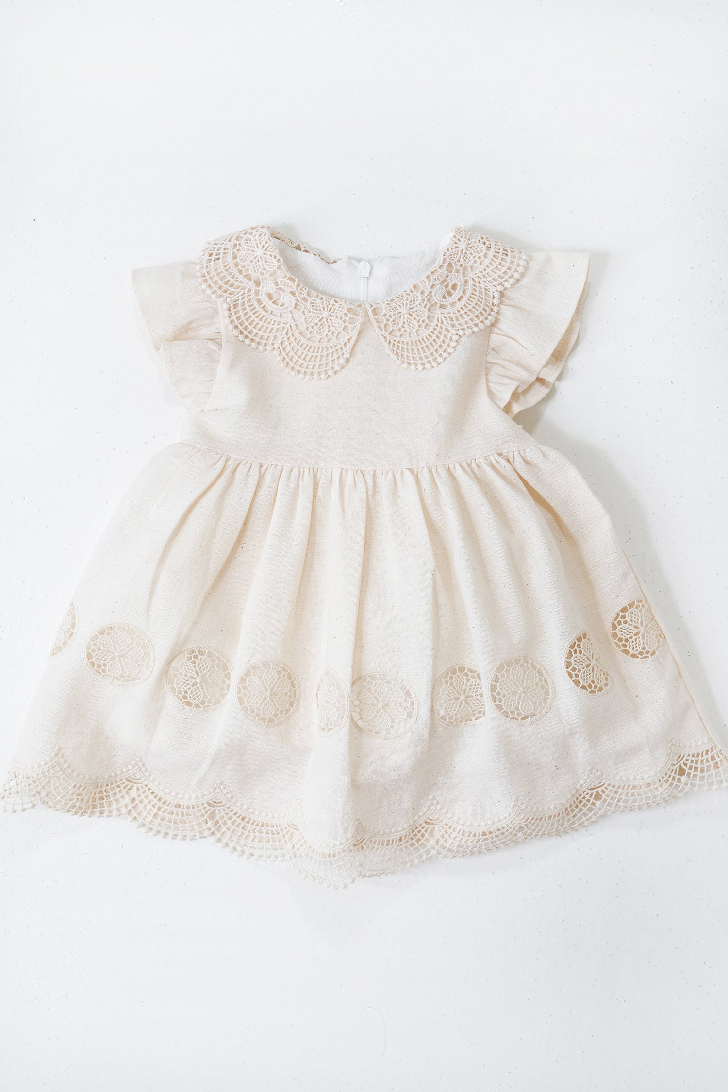 Beige Charlotte Dress | Something Pretty